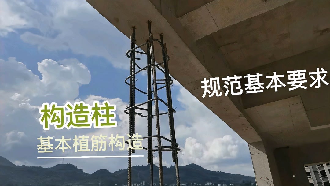 小唐不了解构造柱植筋要求,全是因为不懂这个规范?