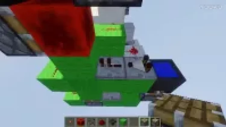我的世界红石 MineCraftRedStone《5x5活塞门β》
