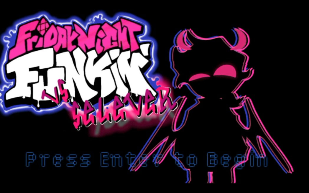 FNF:当我用无敌按键玩小恶魔模组.