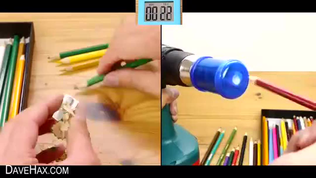 自制电动削笔刀,学生党看过来
