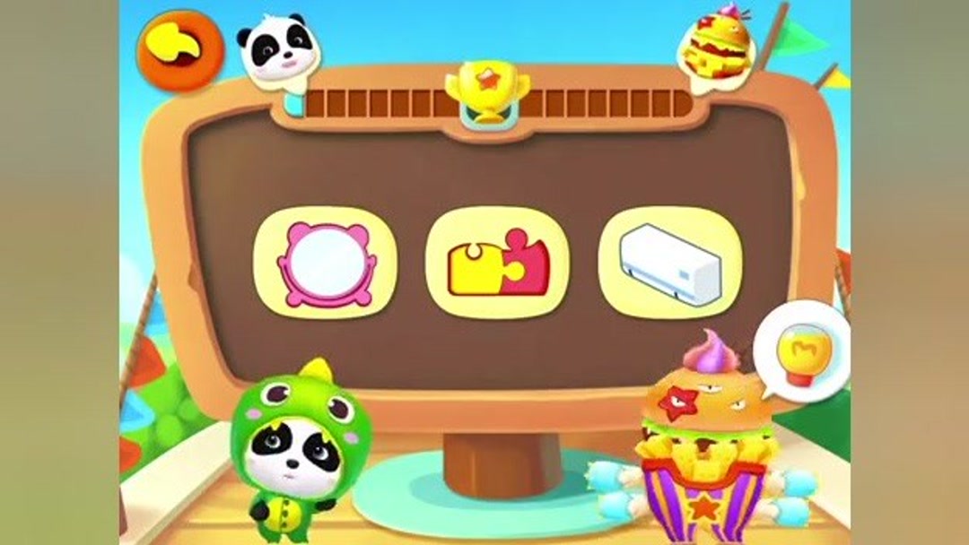 宝宝巴士唱儿歌背唐诗看动画系列 每日答题比赛学习两位数加减