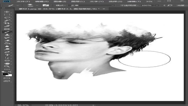 ps双重曝光,学会后可以制作各种创意图片哦,确定不点赞转发收藏嘛