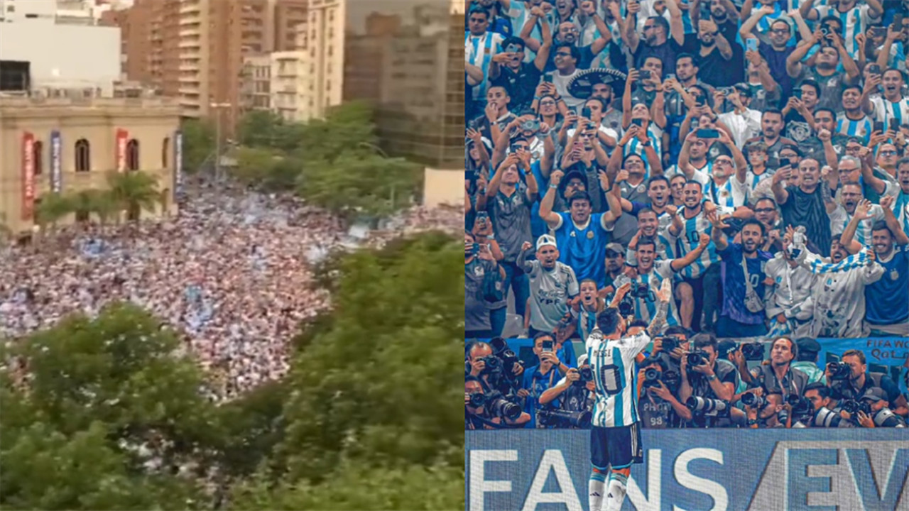 阿根廷杀疯了!梅西率队时隔8年重返世界杯决赛,球迷上街狂欢