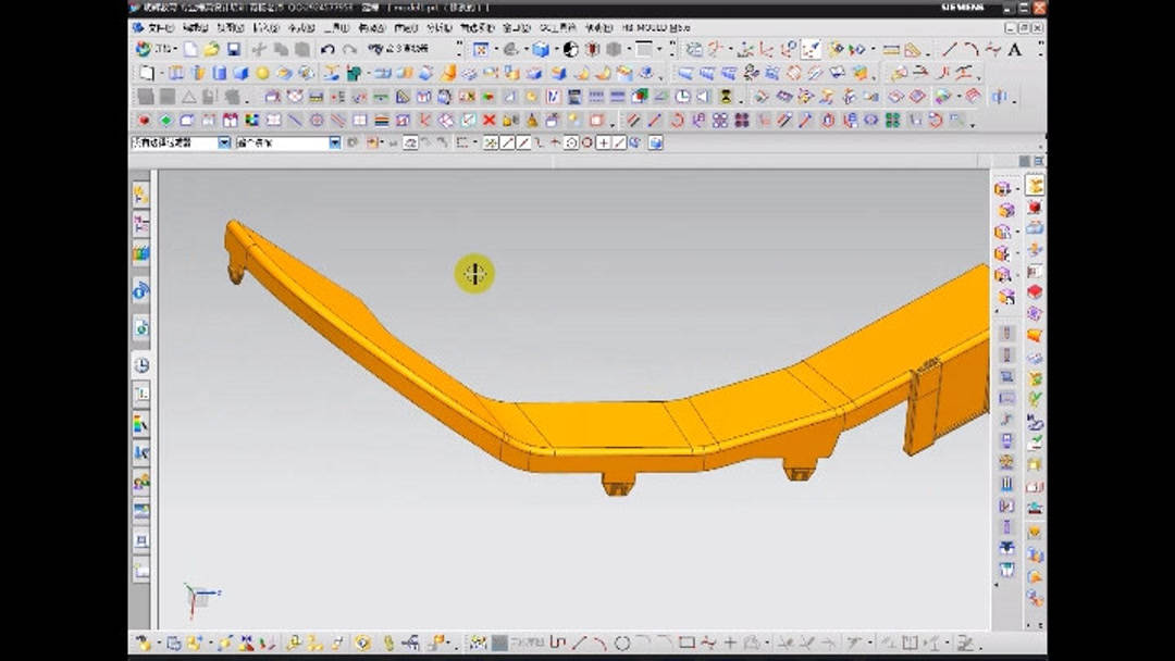 UG模具设计异形产品的分模
