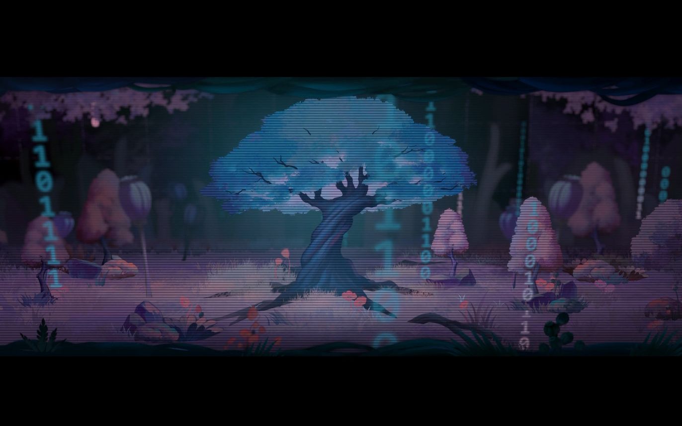 刚学unity就来做毕设,超勇的(勉强算游戏的互动作品《沉湎森林》-宣传...