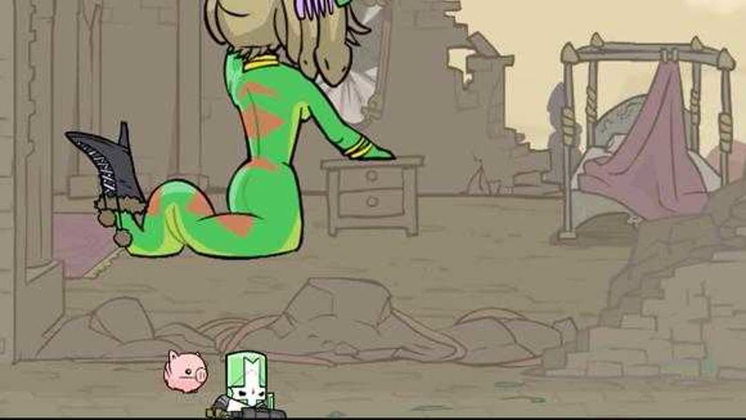 城堡破坏者:森林里遇到蛇妖,临死前还不忘化妆,一回头吓到我了