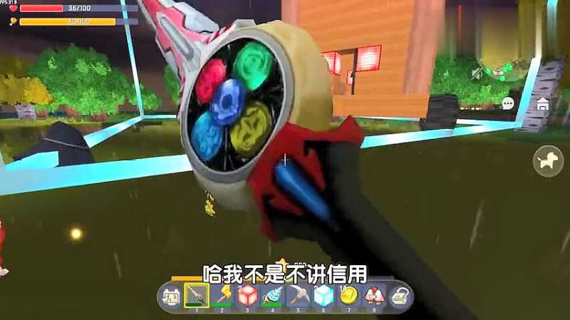 迷你世界:你没看错,这就是移动的房子,哈哈哈