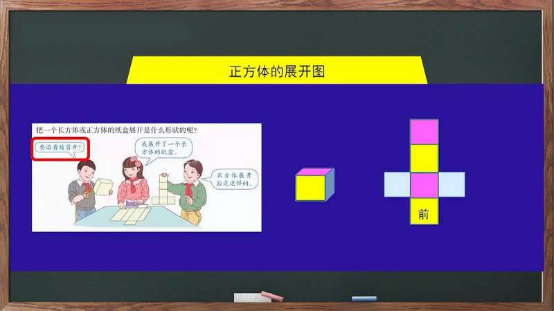 小学五年级数学下册《长方体和正方体的认识与表面积》