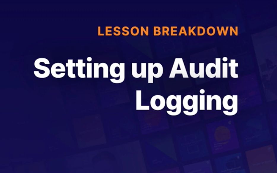 [k8s安全专家认证]7.8 配置审计日志Setting up Audit Logging