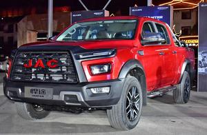 江淮新皮卡外观酷似长城炮,配两款柴油动力就看价格了