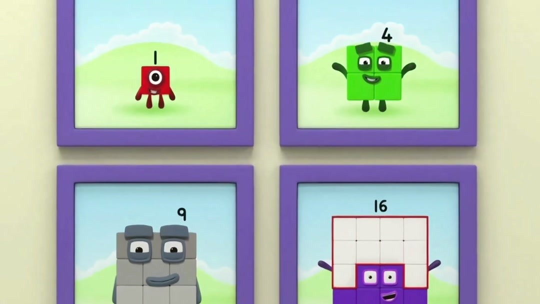 数字积木 搞笑动画:终于凑齐了 原来最后一位 是小1