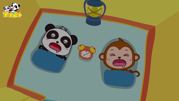 宝宝巴士之神奇简笔画—用这个方法,轻松叫醒赖床小屁孩,来试试