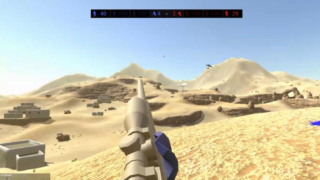 战地模拟器:换上大狙,沙漠远距离拘狙击敌人!