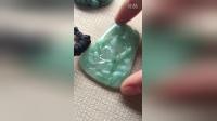 满绿翡翠,冰种龙牌,平安扣,你见过货源价格吗?