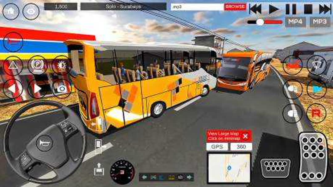 IDBS总线模拟器 疯狂的司机！公交车游戏