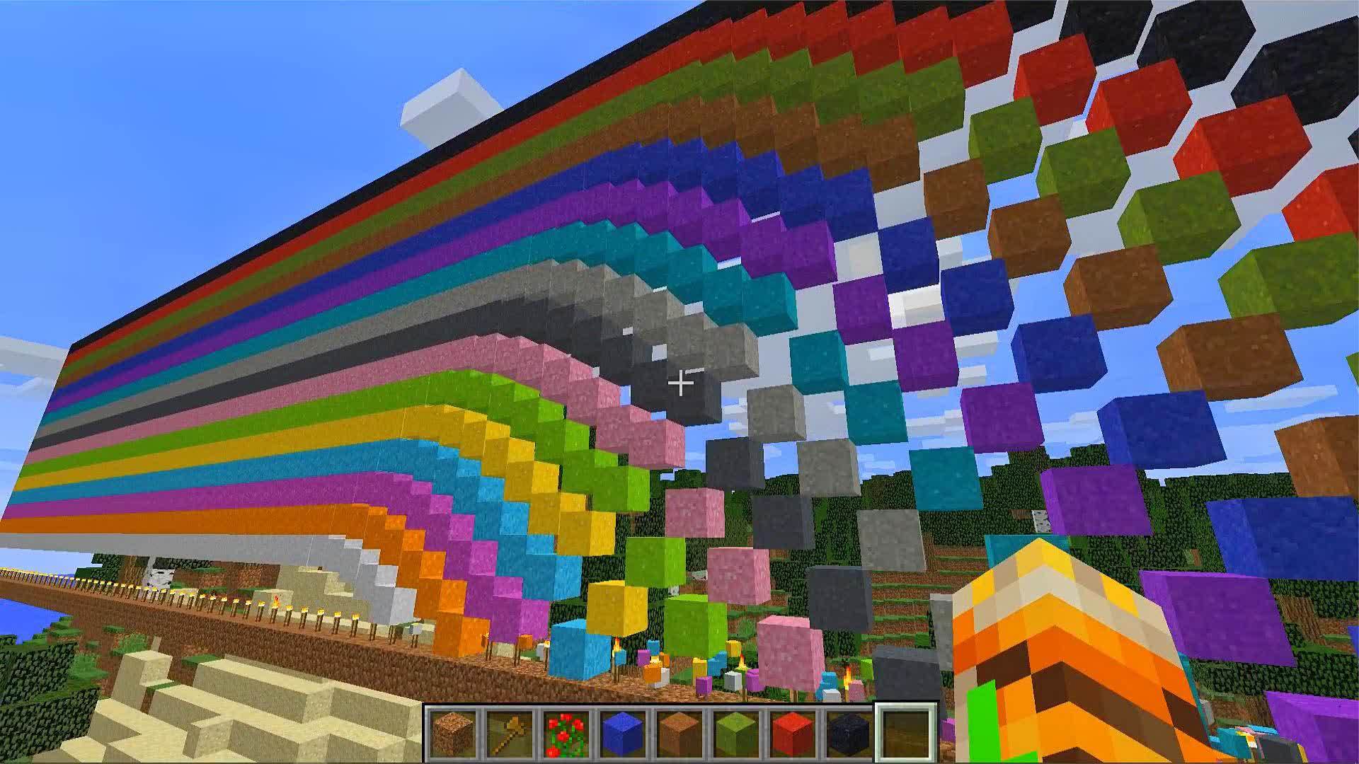 我的世界 史上最让人舒适的6个场景,看到最后美极了