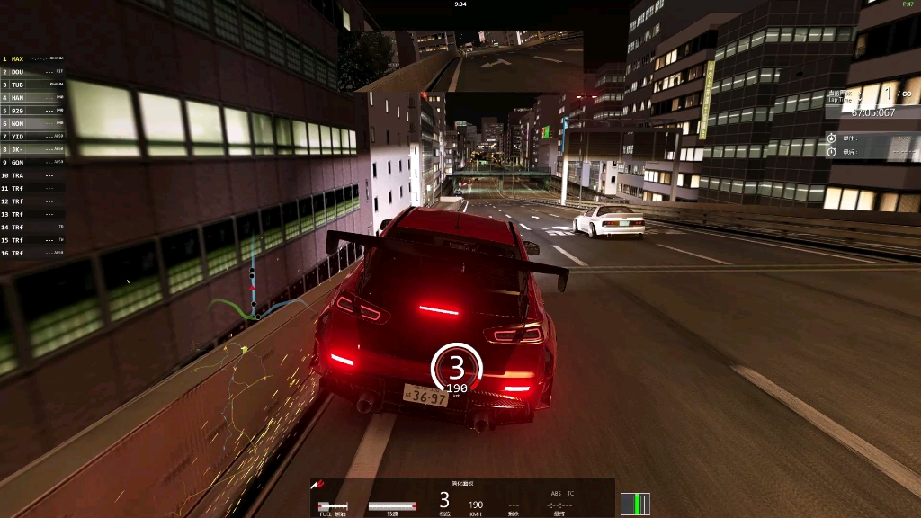 【神力科莎】首都高C1外环两圈,被大佬追杀