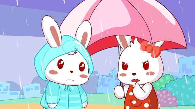 雨天交通安全记于心 兔小贝安全教育动画