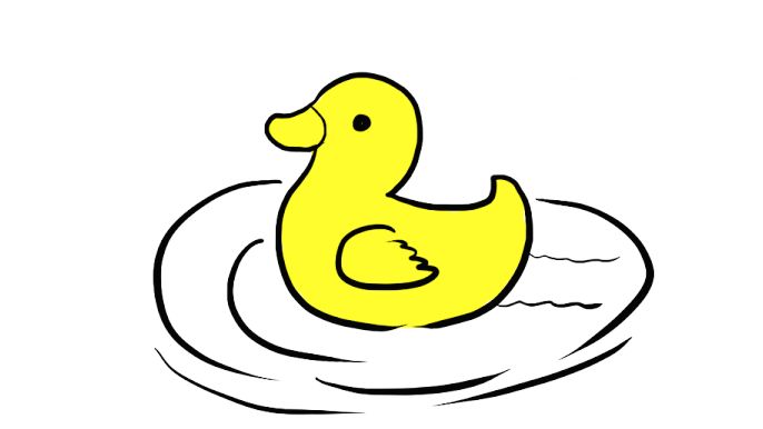 可爱的小鸭简笔画丨幼儿早教绘画教程视频、儿童学画画基础教材