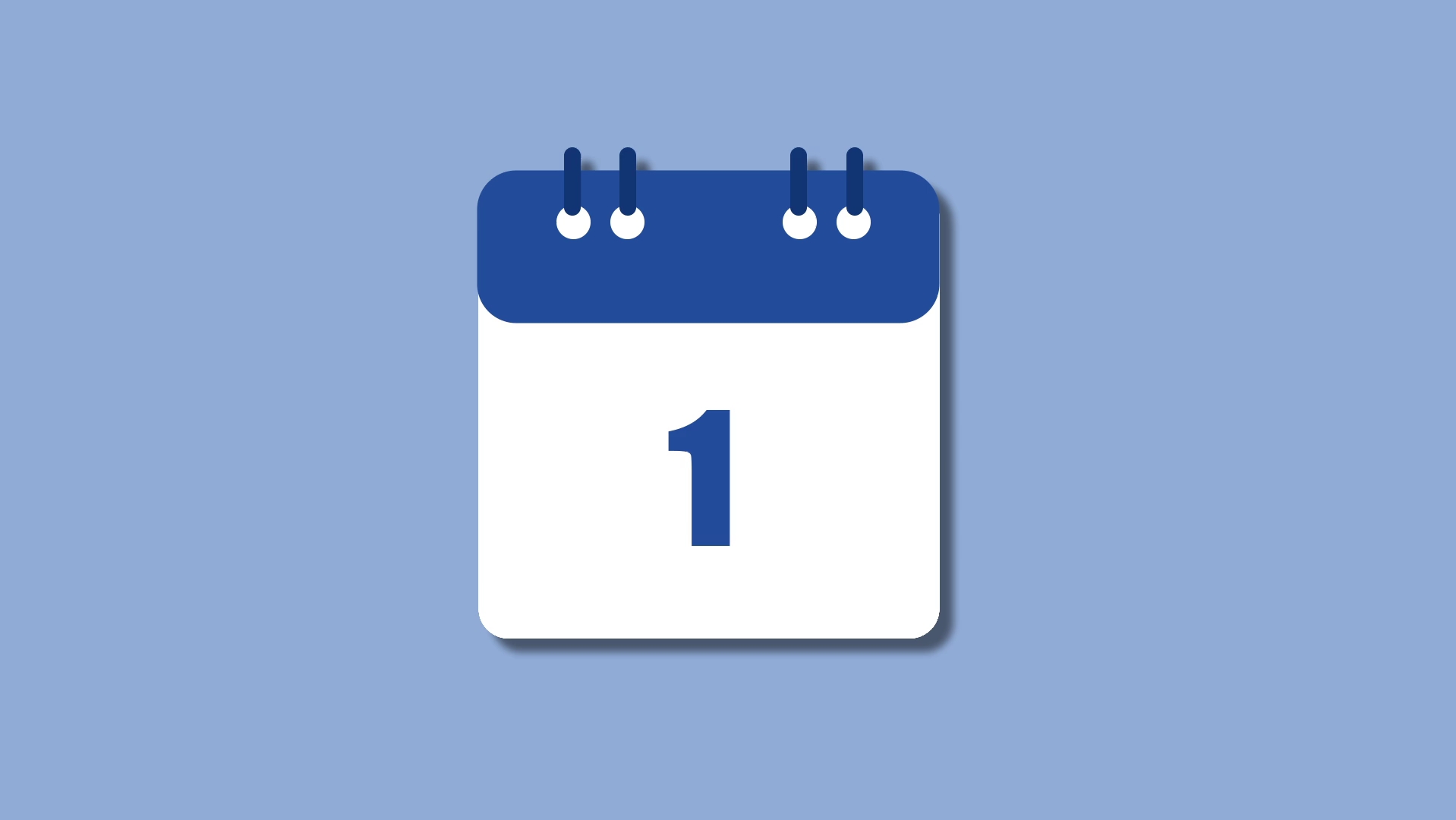 【寒假AE练习】第五天 日历翻页