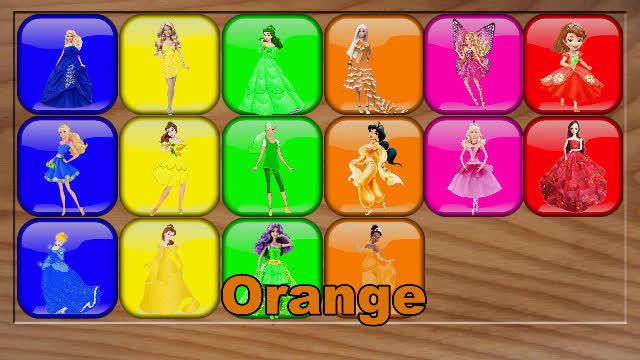 芭比娃娃公主学习英语,儿童游戏,婴幼儿宝宝早教动画视频