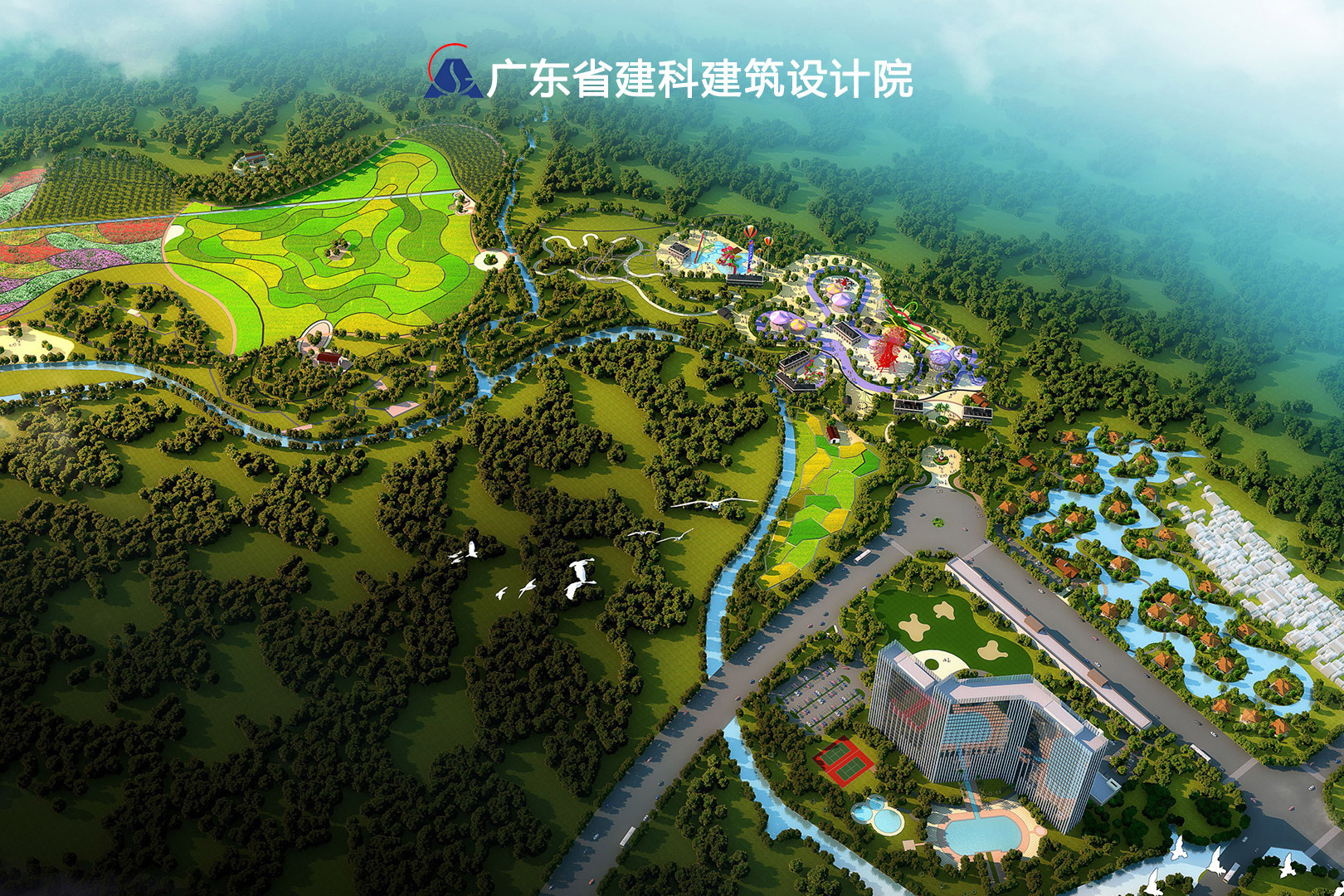 旅游度假中心概念性规划设计,旅游景区规划设计