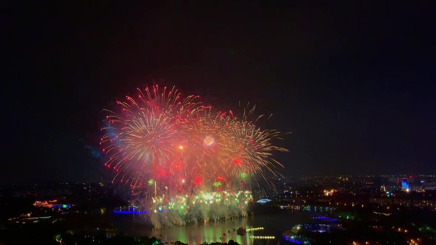 #2022央视中秋晚会 焰火第五场