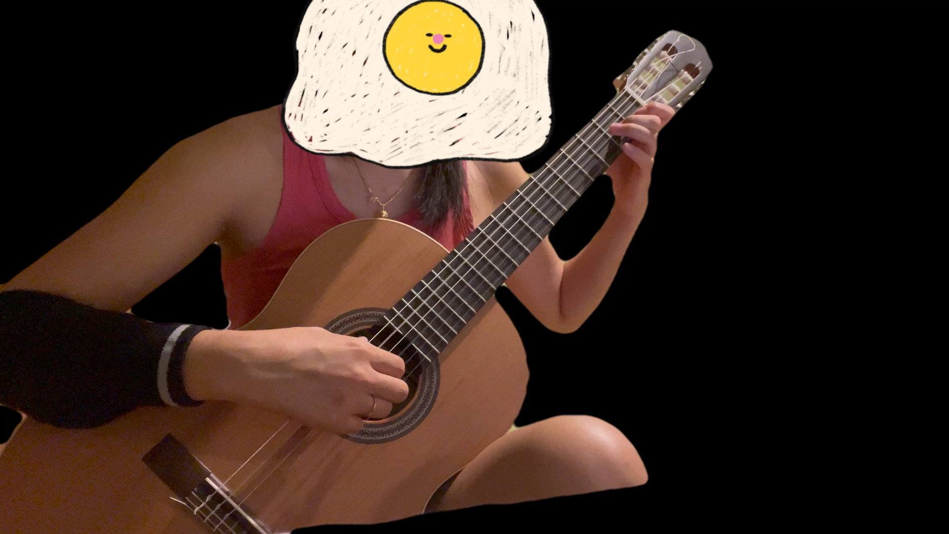 练习一下前几天上课的8小节 ALLEGRO 古典吉他 练琴打卡 真是每天...