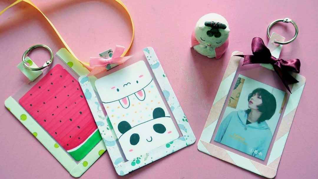几个步骤自制透明卡套,简单好看还能防水,分分钟做一个!