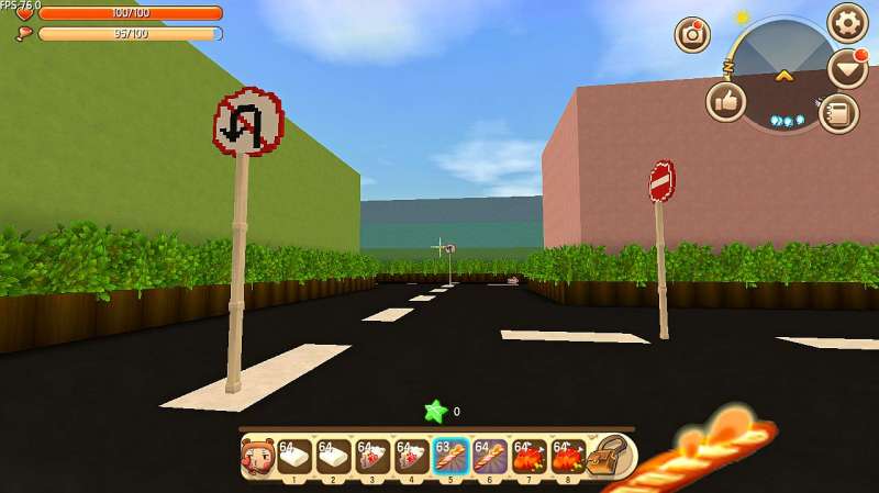 迷你世界:实战测试,快来看看认识几个交通标志