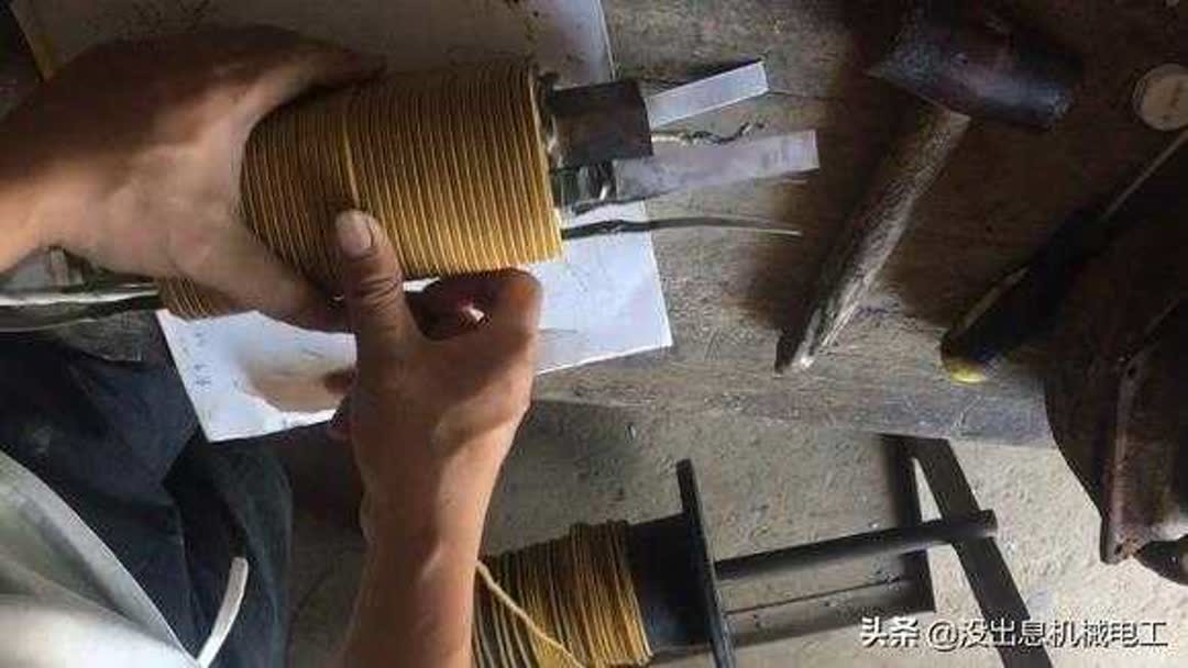 纯手工绕制大功率变压器,大姆指都"发鸡妞"去了,为了生存拼了