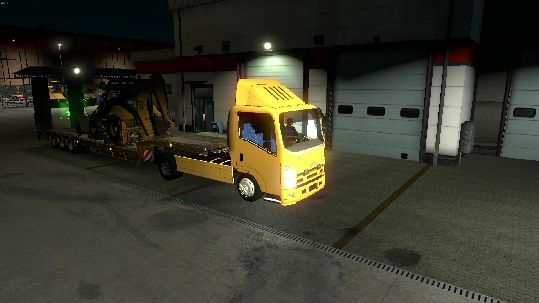 欧卡2 小庆铃轻卡咋变成半挂车头了,抢生意?