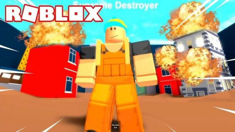 Roblox破坏模拟器 拆一个房子居然只需要一锤?小飞象解说