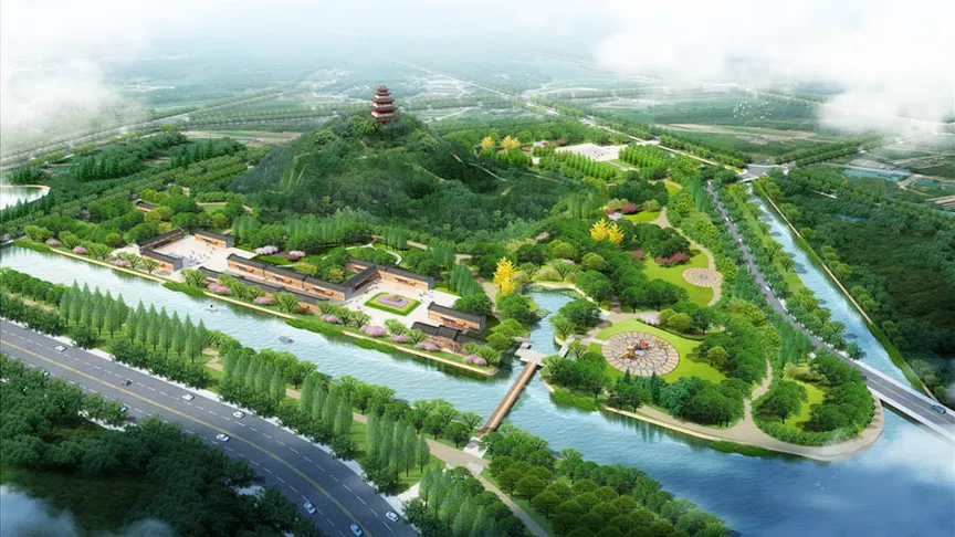 公园园林景观设计案例效果图