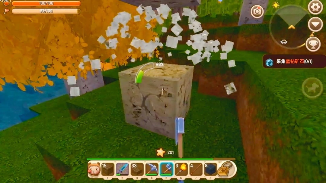 迷你世界单人生存17:猫幽为别墅添置家具 怎么没有红杉家具?