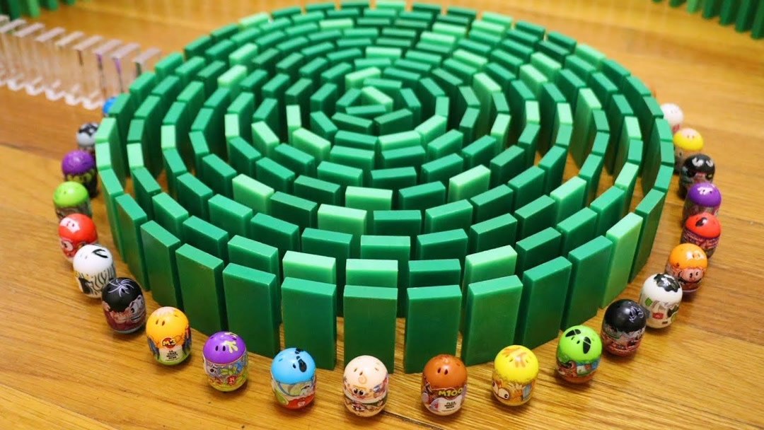 多米诺之家:多米诺骨牌比恩斯-弹珠轨道