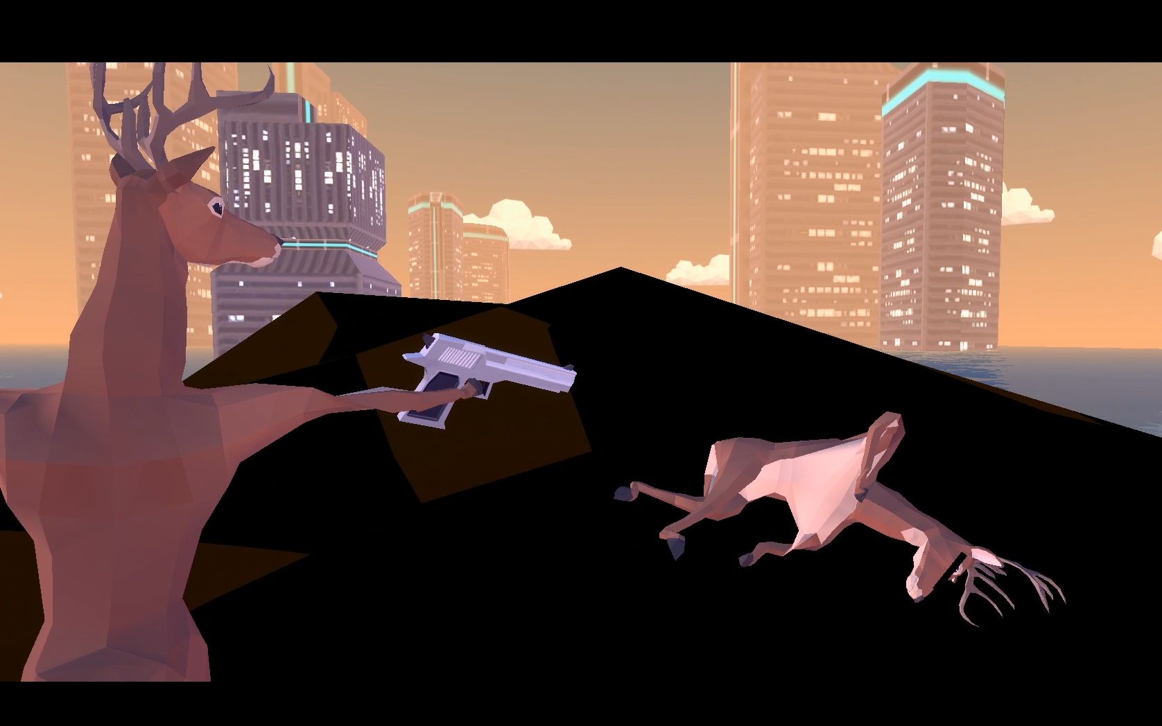 [普通的鹿模拟器]打败未来的自己?!