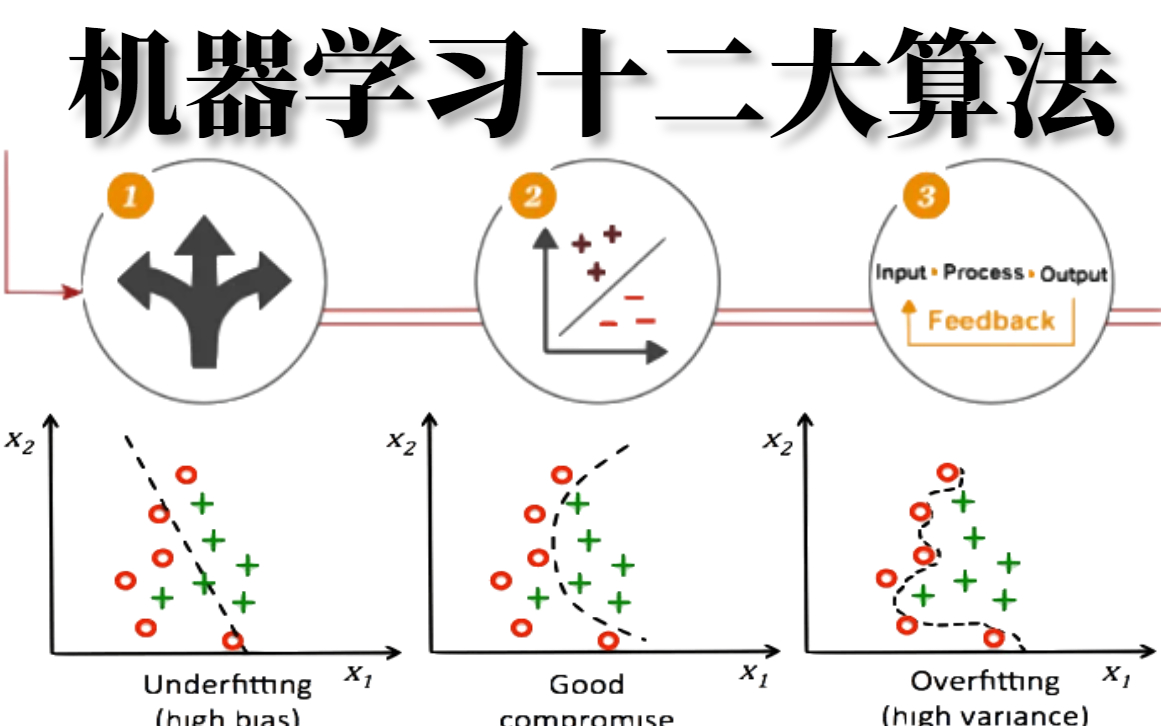 这绝对是全网最好的【十二大机器学习算法】 教程,计算机大佬8小时...
