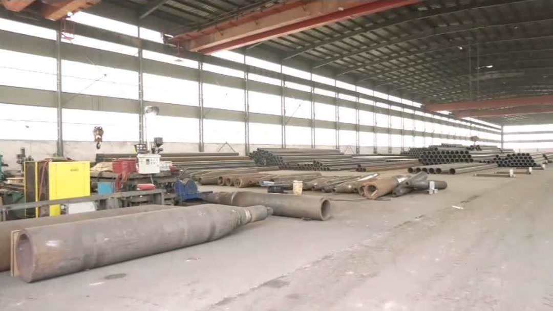 钢管管件厂家】在线揭秘大型直缝钢管生产基地