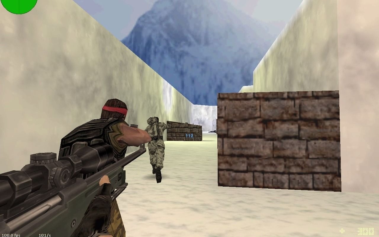 [CS1.6] 和室友欢乐局域网突突突(这压枪还能被说成挂我也莫得办法)