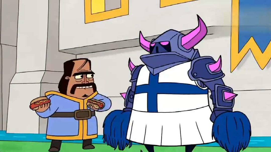 皇室战争动画片 皮卡超人被禁赛成了拉拉队员