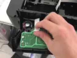 爱普生打印机更换面板显示屏