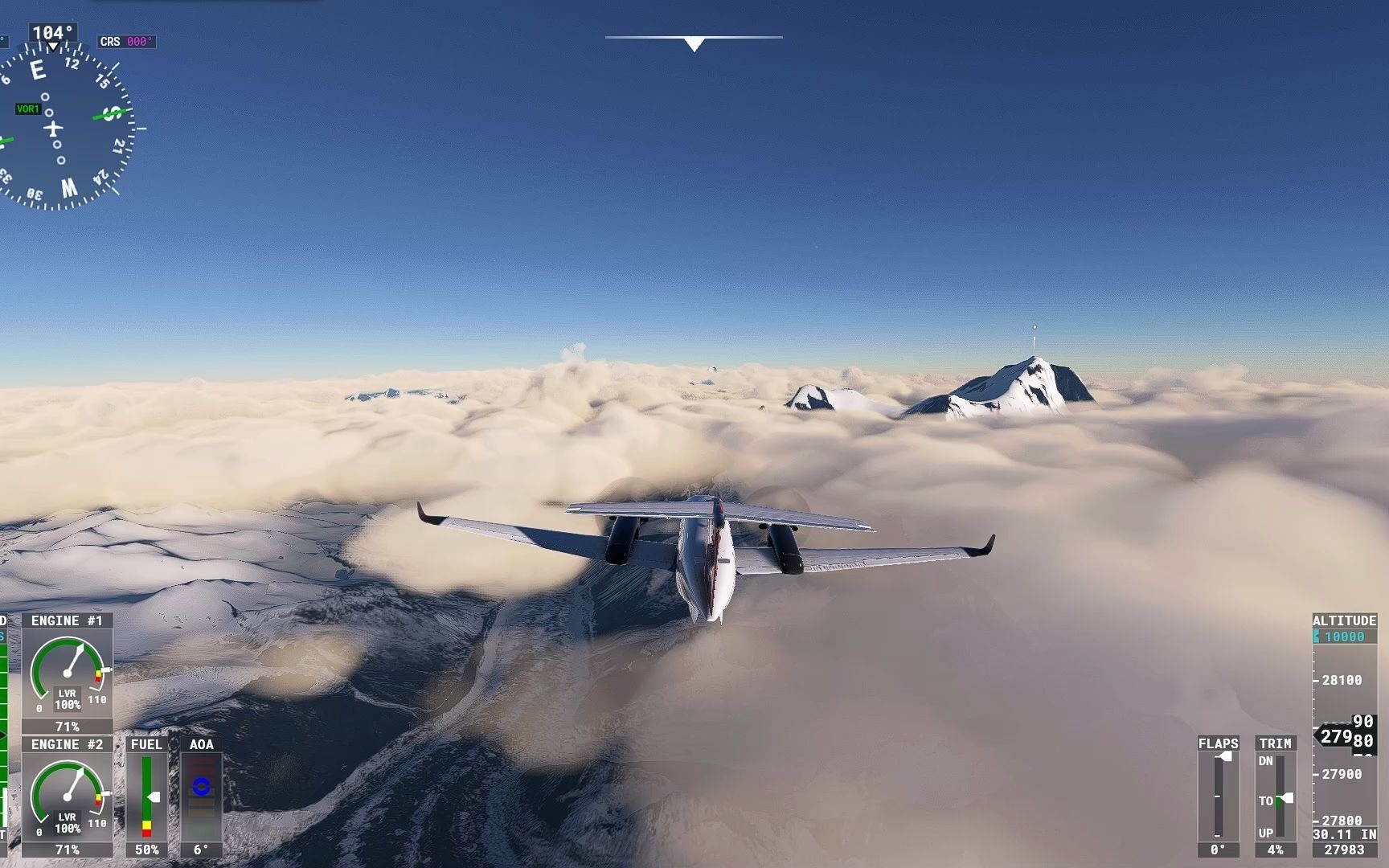 【微软飞行模拟2020】真的没想到玩一个模拟器都会玩上瘾