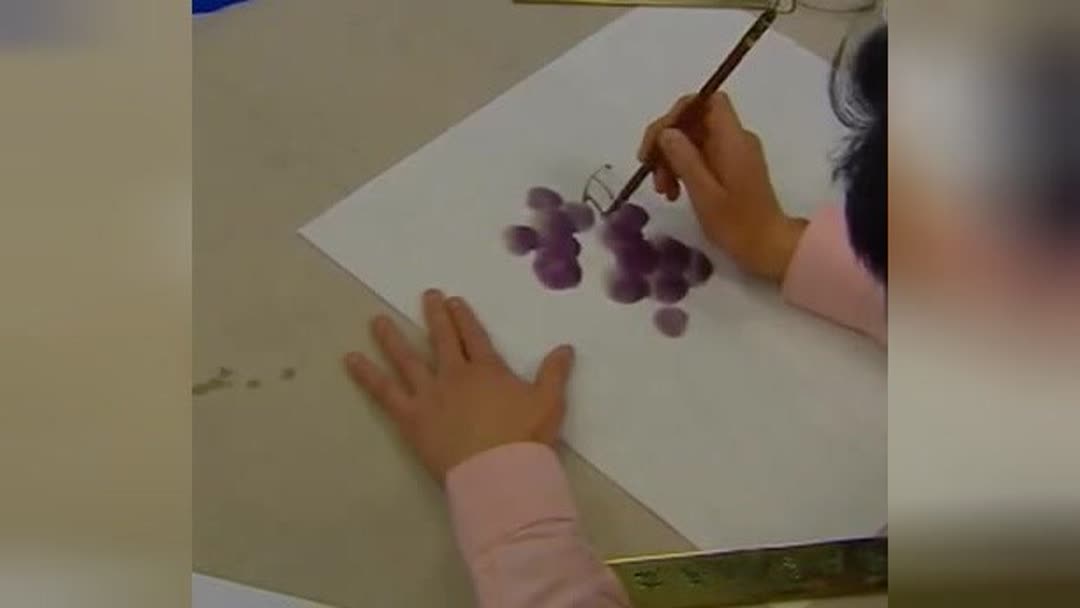 儿童国画入门教学视频V1