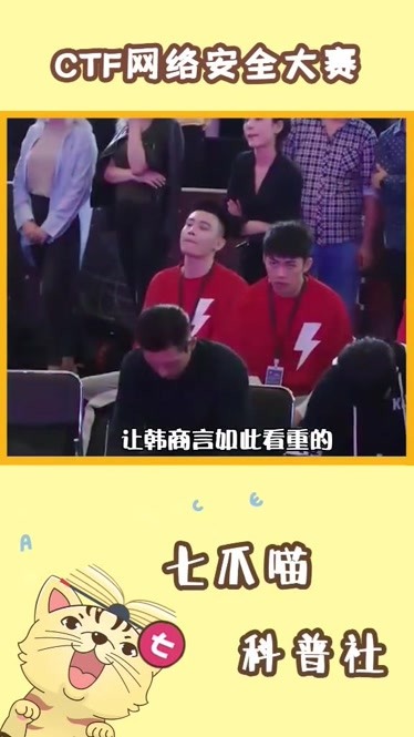 原来CTF大赛这么厉害 涨姿势了!星探家 @七爪喵看世界