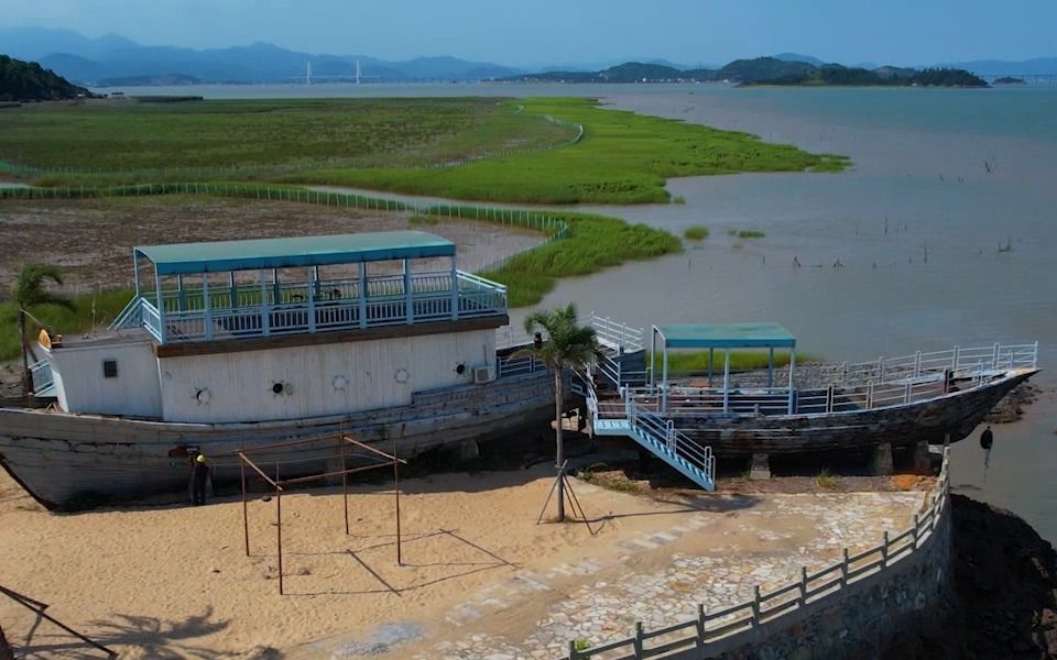海平面沙滩营地|看潮起潮落 追日出日落——玉环小众露营基地