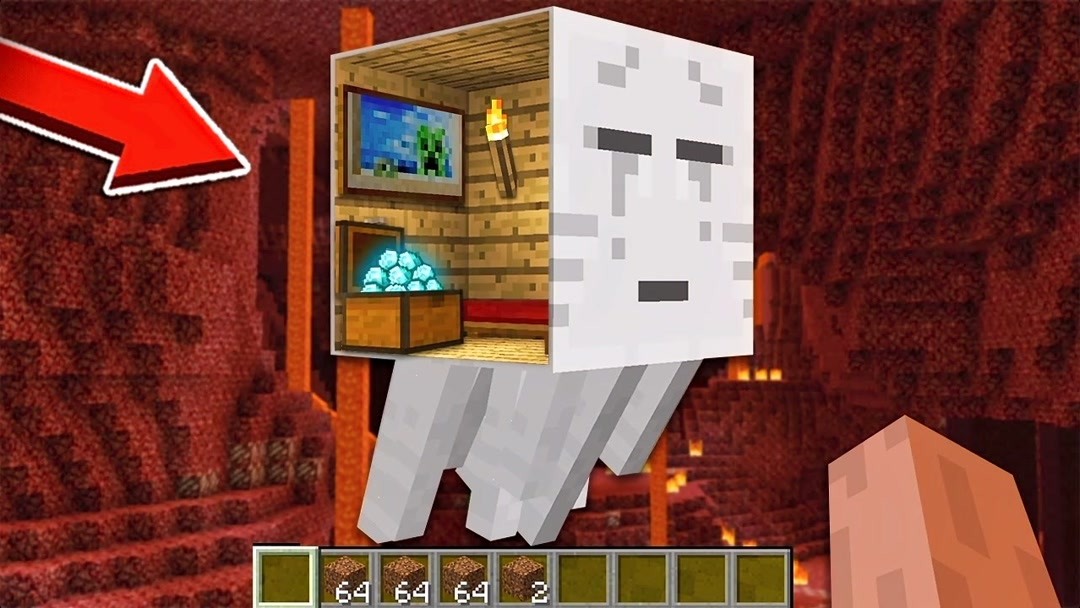 小梦的MC:菜鸟在我的世界里找到了一个神秘的家!