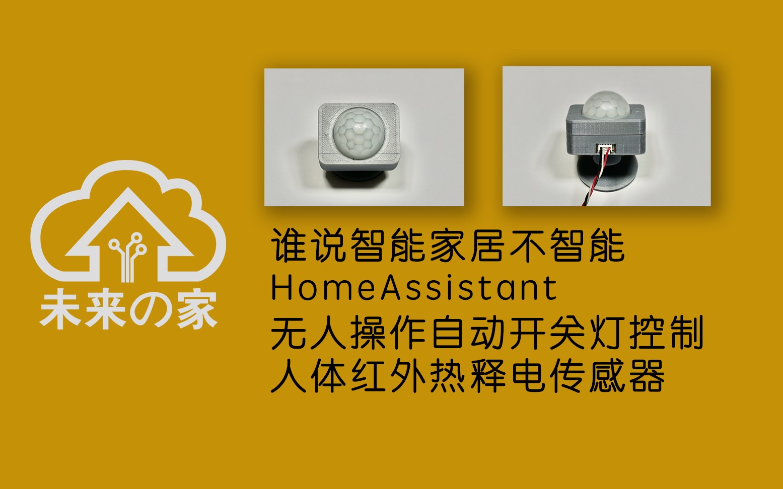 ...不智能,HomeAssistant无人操作自动开关灯控制-人体红外热释电传感器