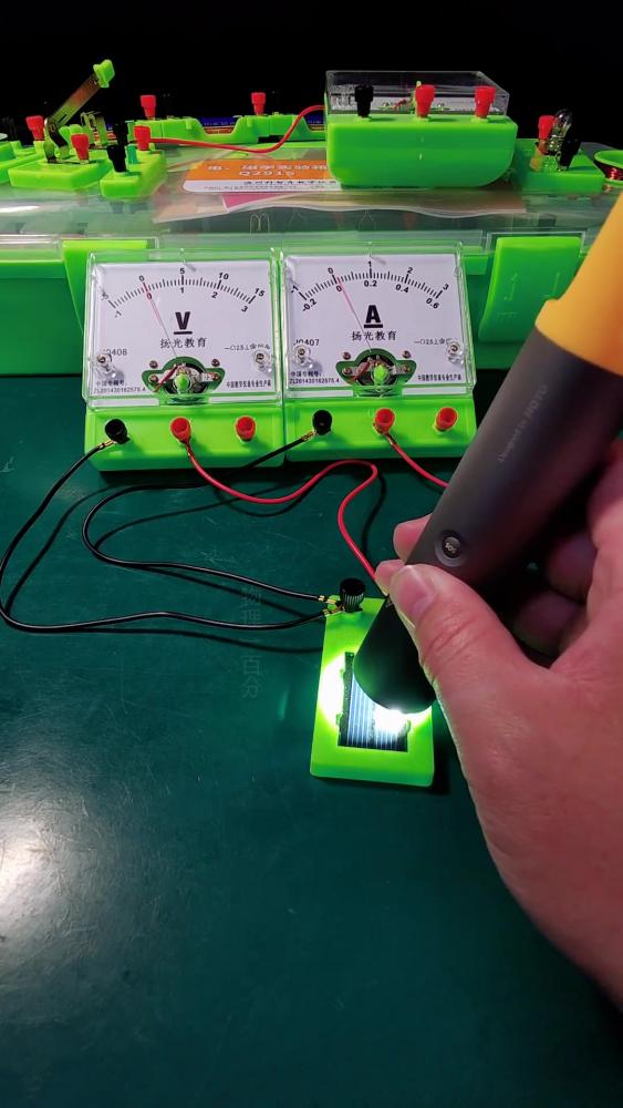 做一次实验瞬间明白原因!光能电池,效果很明显 趣味实验 初中生 中考...