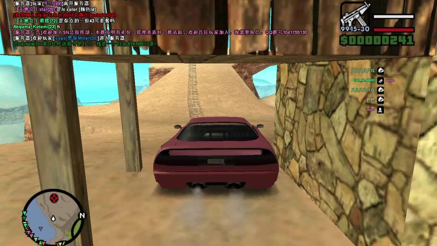 #samp #圣安地列斯 #游戏精彩时刻 #飞车 #steam游戏 #游戏